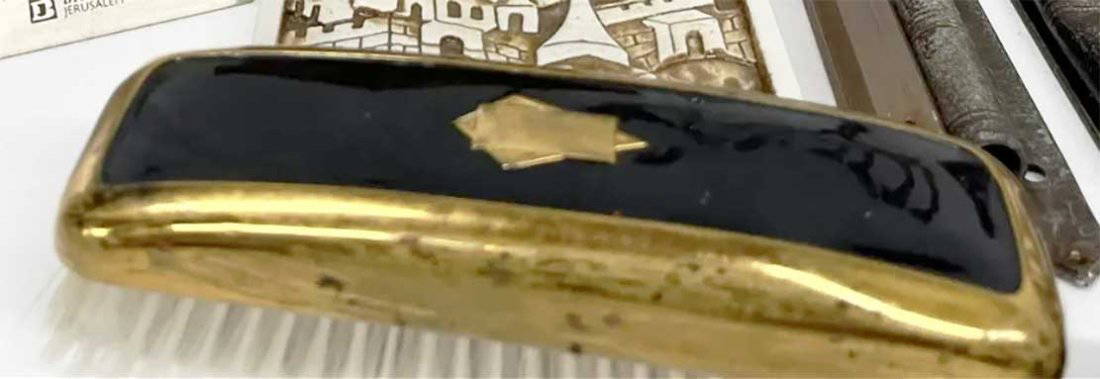Jewish Rabbi Samson Antique Brush