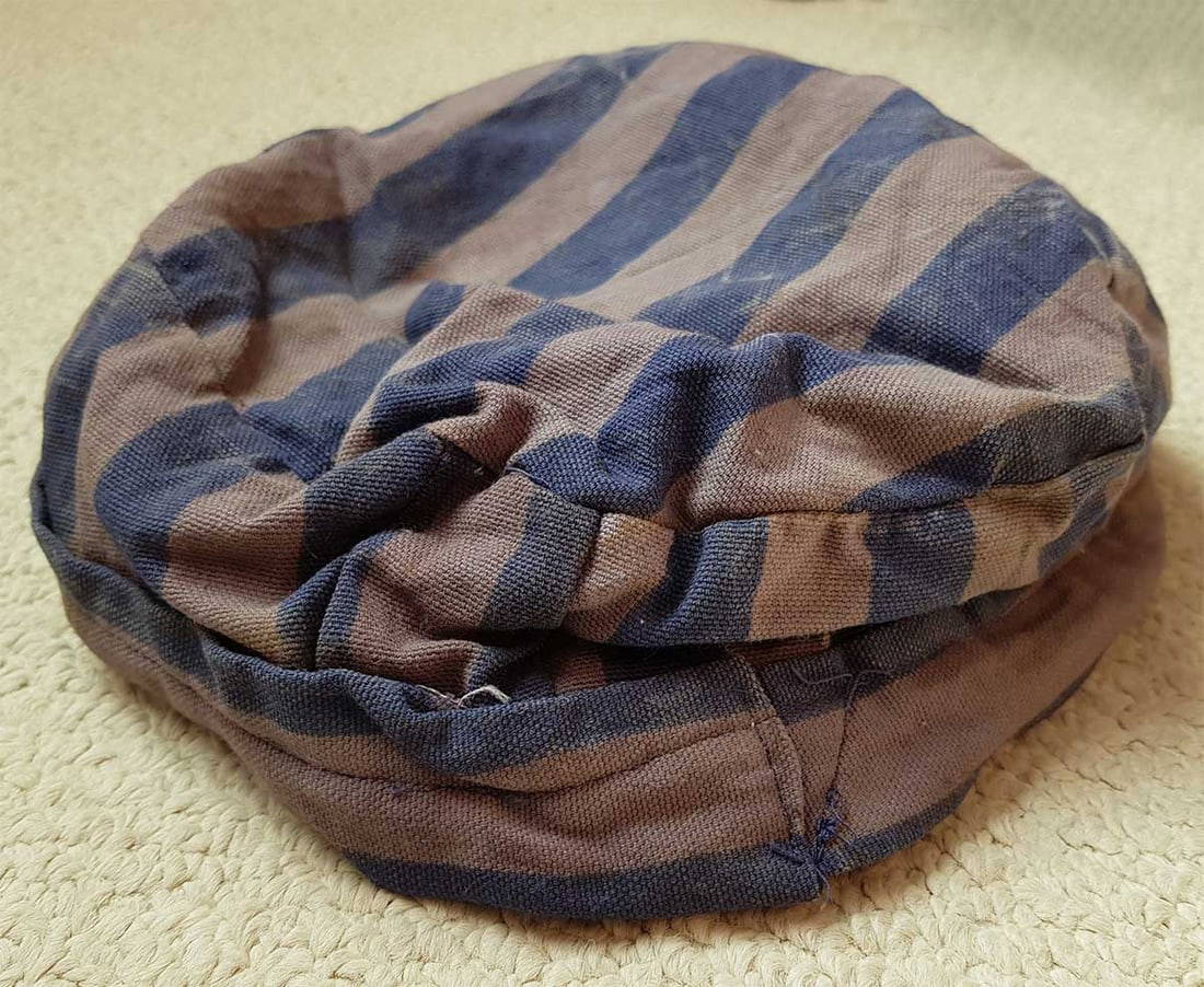 German Wwii Concentration Camp Inmate Cap Auction
