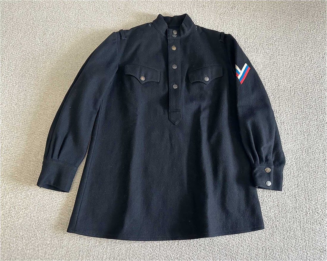 Russian Kornilov White Army Gymnasterka Auction