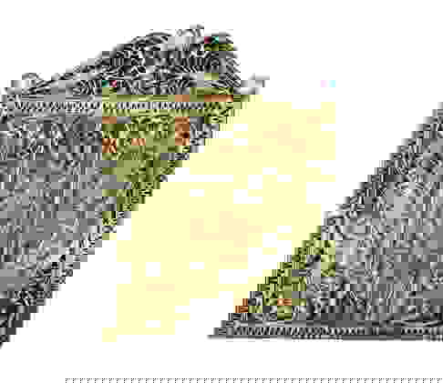 Jewish Silver Filigree Picture Frame, Judaica Auction