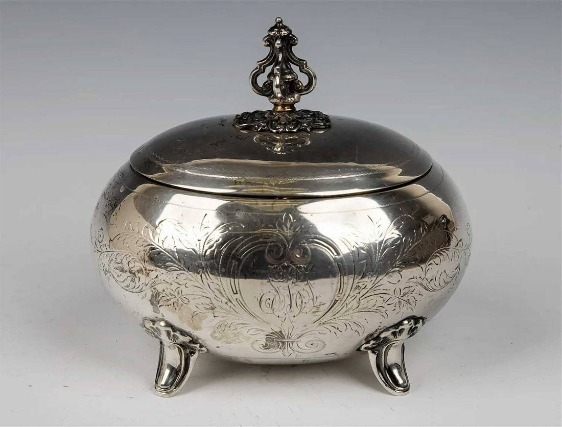 Rare Jewish Etrog Box, Container, 1900 Auction