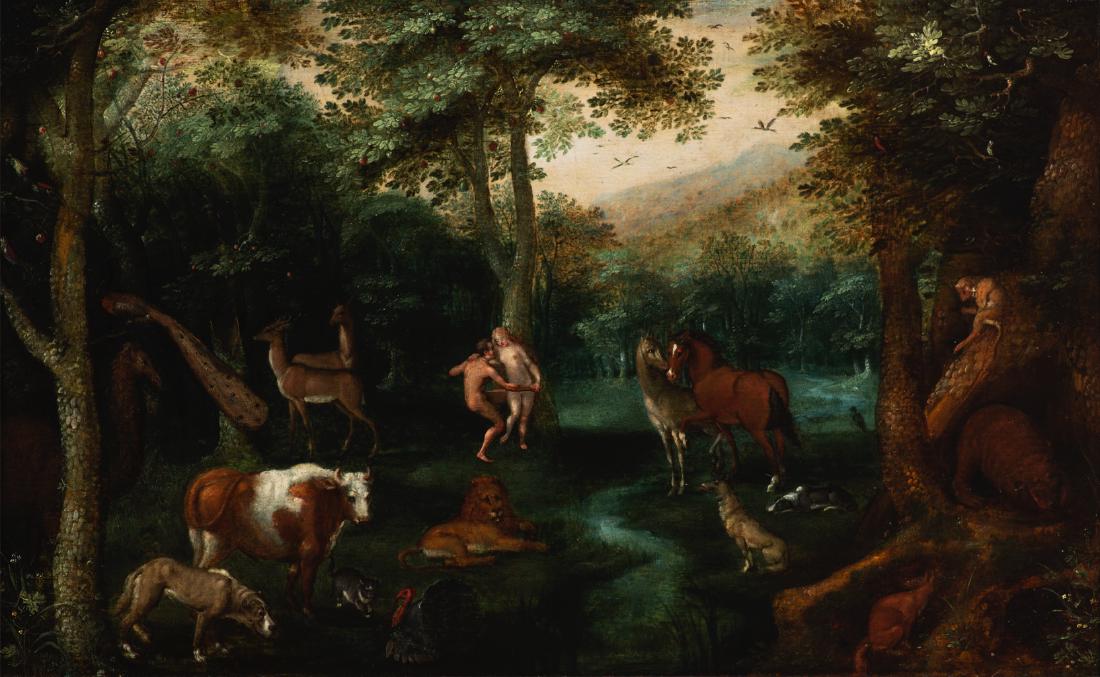Jacob I Savery (1565 1602/03): The Fall Of Adam And Eve