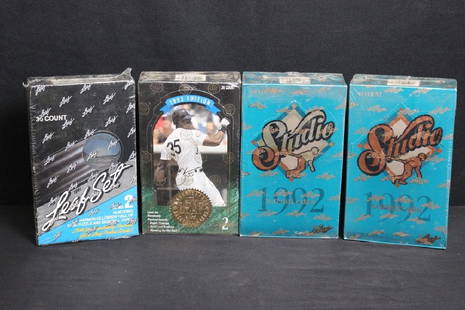 1992 Edition Leaf Set Baseball Series 2 Factory Sealed Box 36 Packs