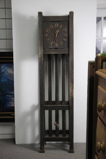 Mission Style Antique Clock