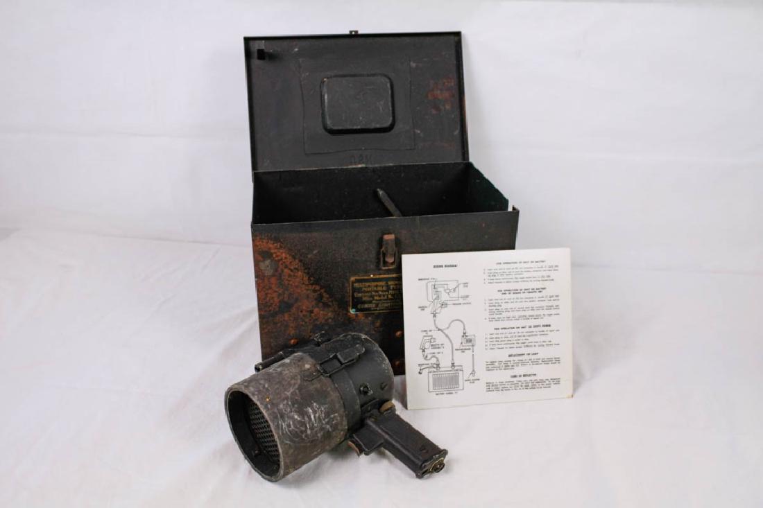 US Navy Multipurpose Signal Light in Box