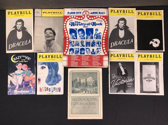 Playbill And Theater Programs