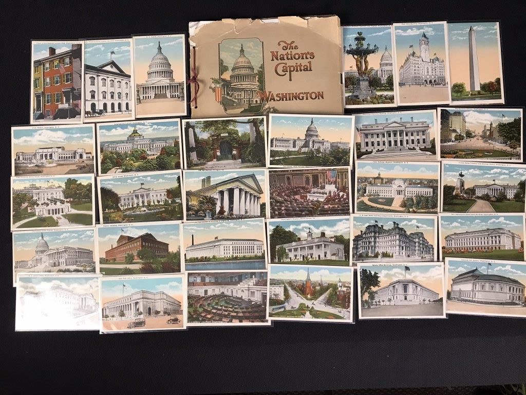 Early 1900's Washington Dc Postcards