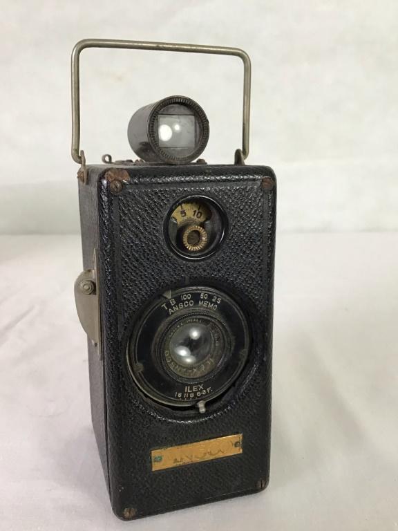 Rare Vintage 1920's Ansco Memo Box Camera