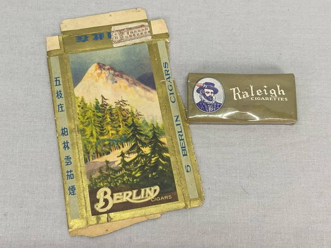 Raleigh Cigarettes Wwii K Ration