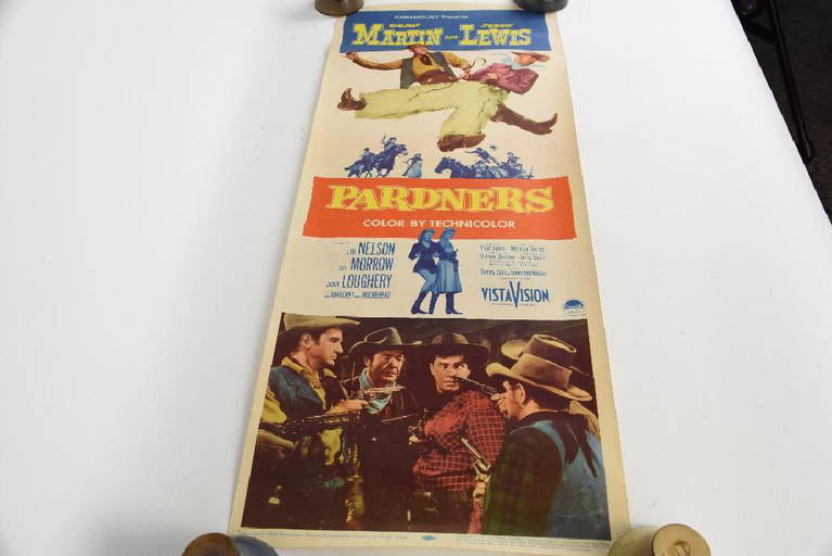 Pardners 1956 Movie Poster