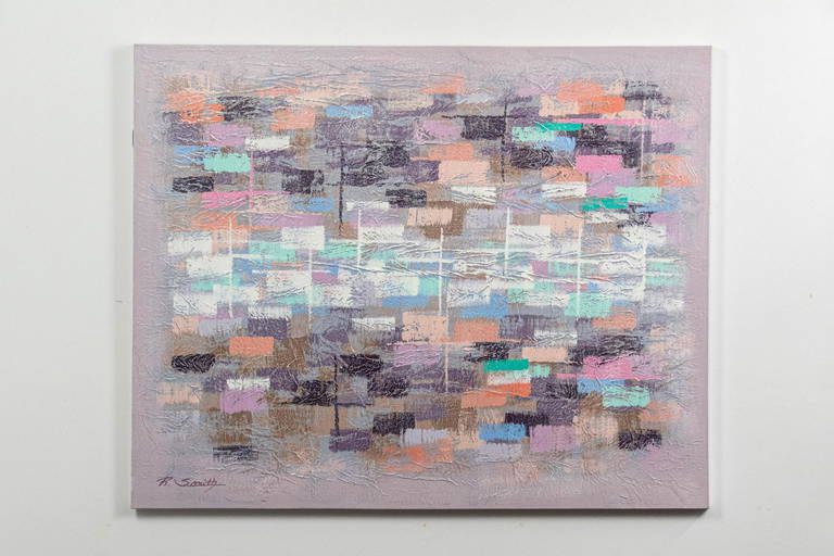 R. Smith Painting On Canvas, Signed