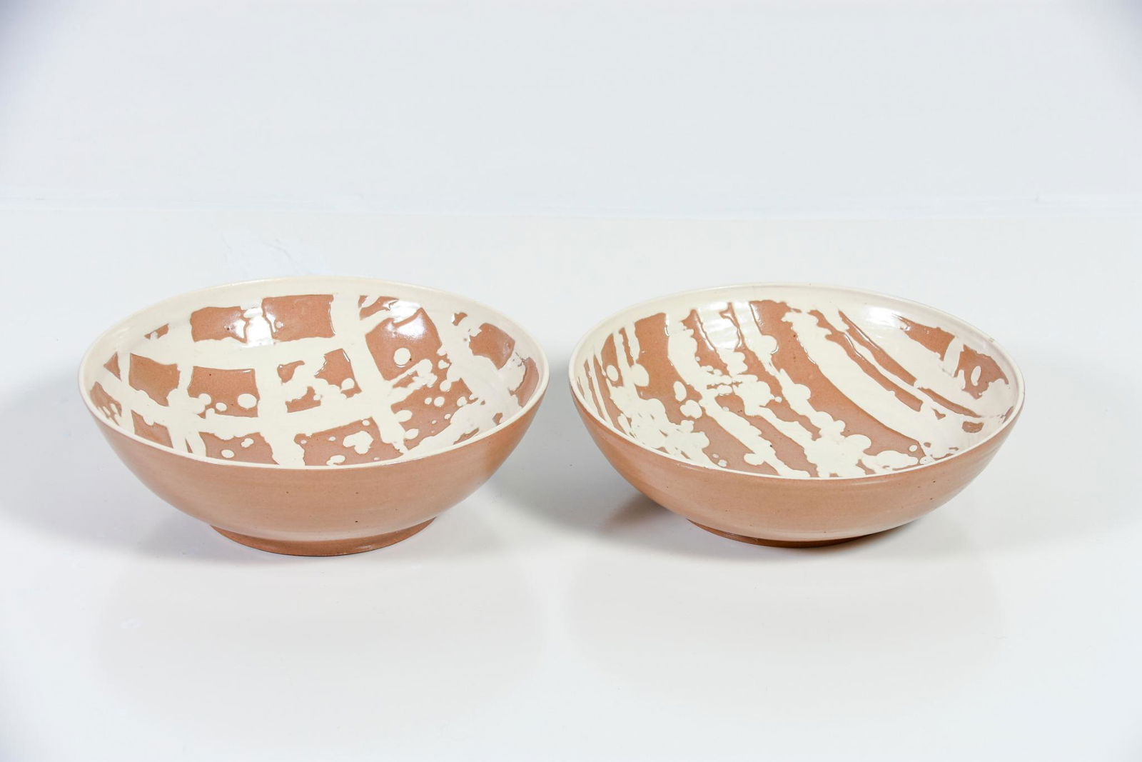 2 Handmade Pottery Bowls By Roy Hamilton For Steve