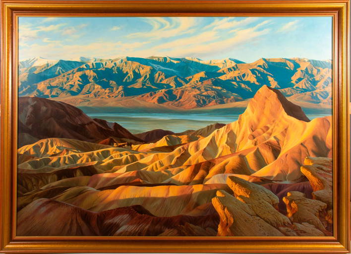 Death Valley Painting By Fred Lucas