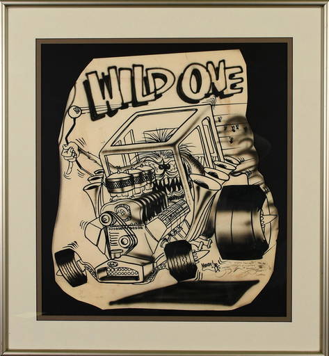 Stanley Mouse Airbrush And Pencil Wild One