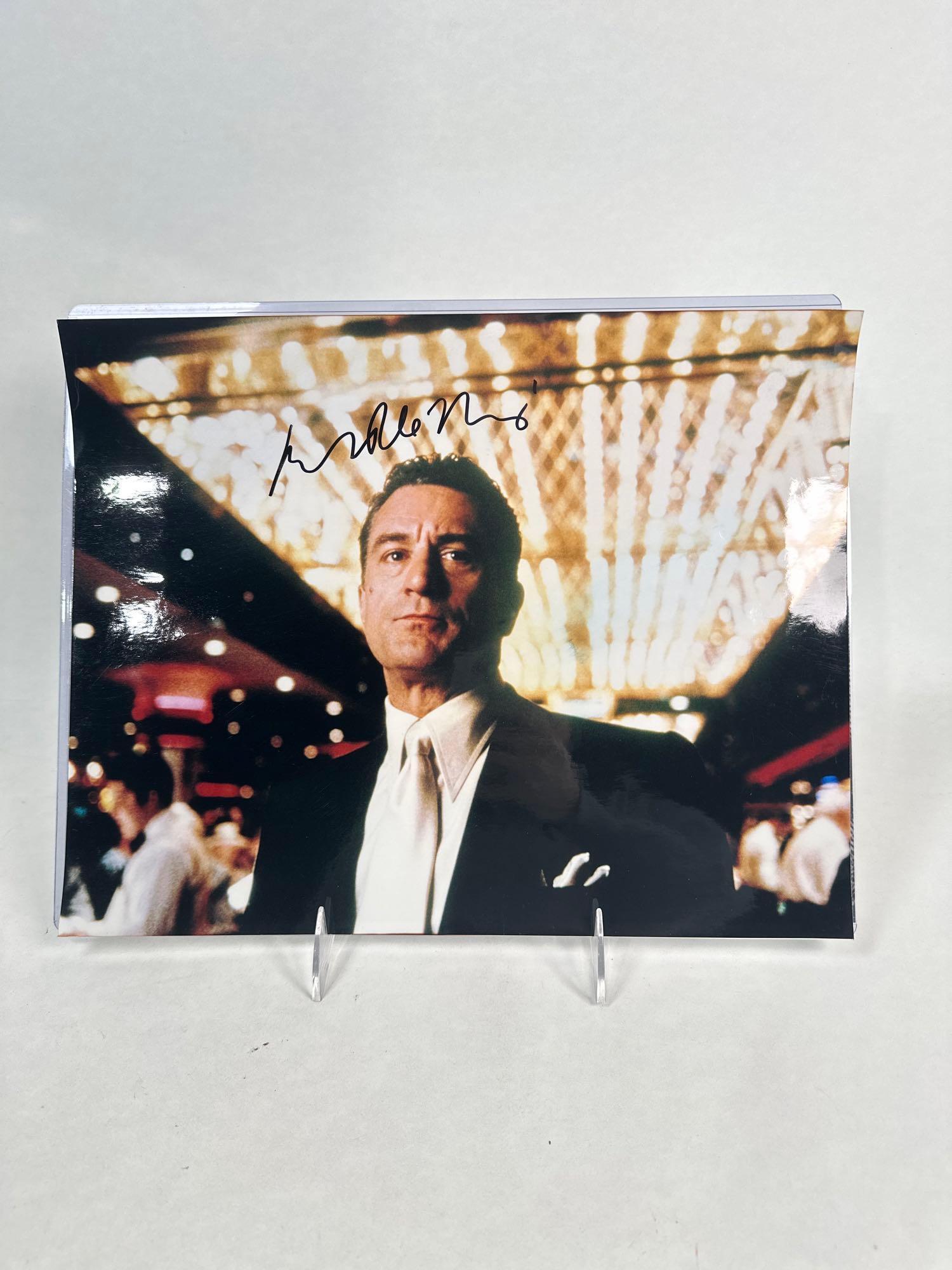 Robert De Niro Signed Photo