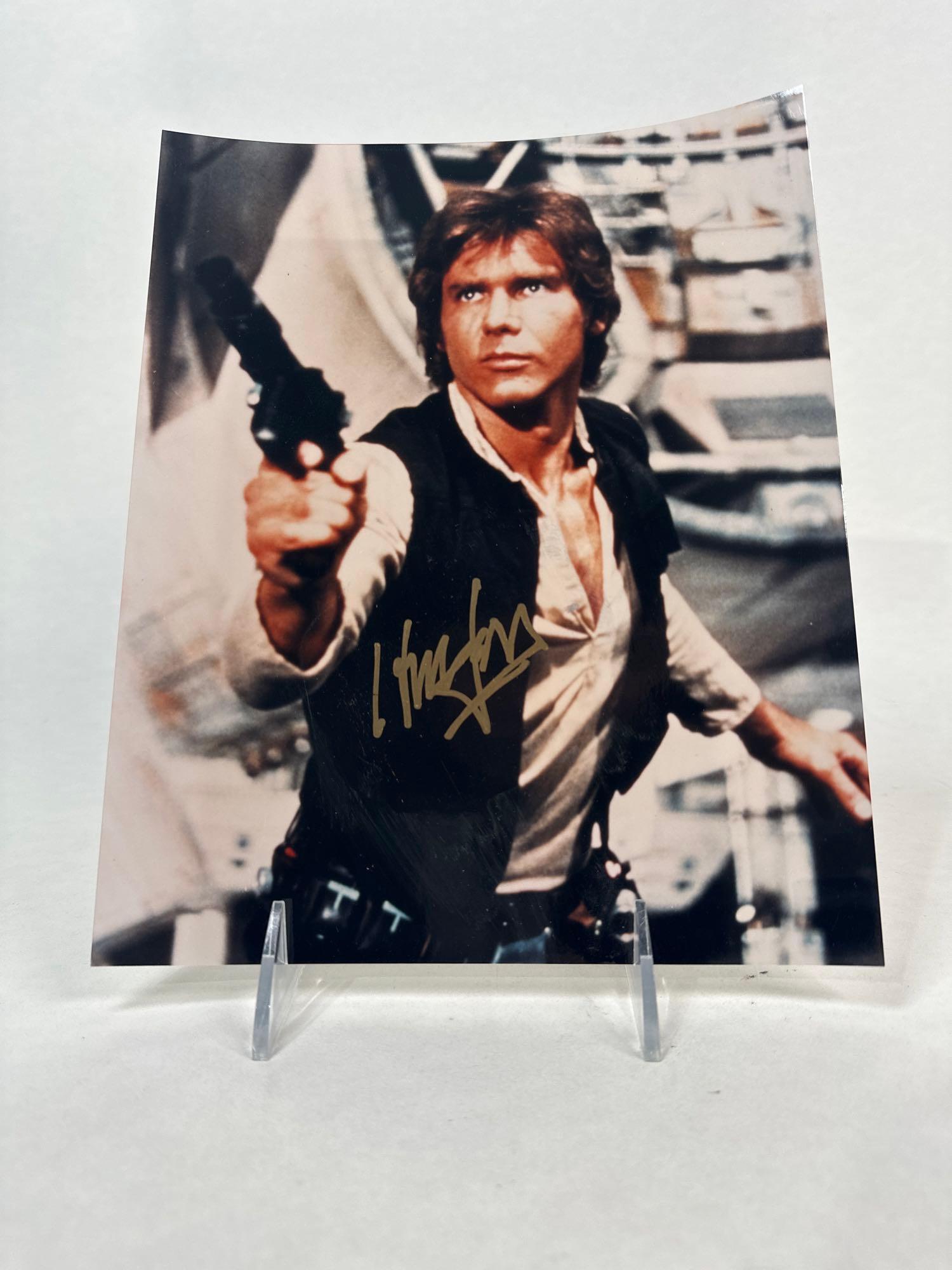 Harrison Ford hand signed/autograph - Apr 14, 2023 | Block Auction ...