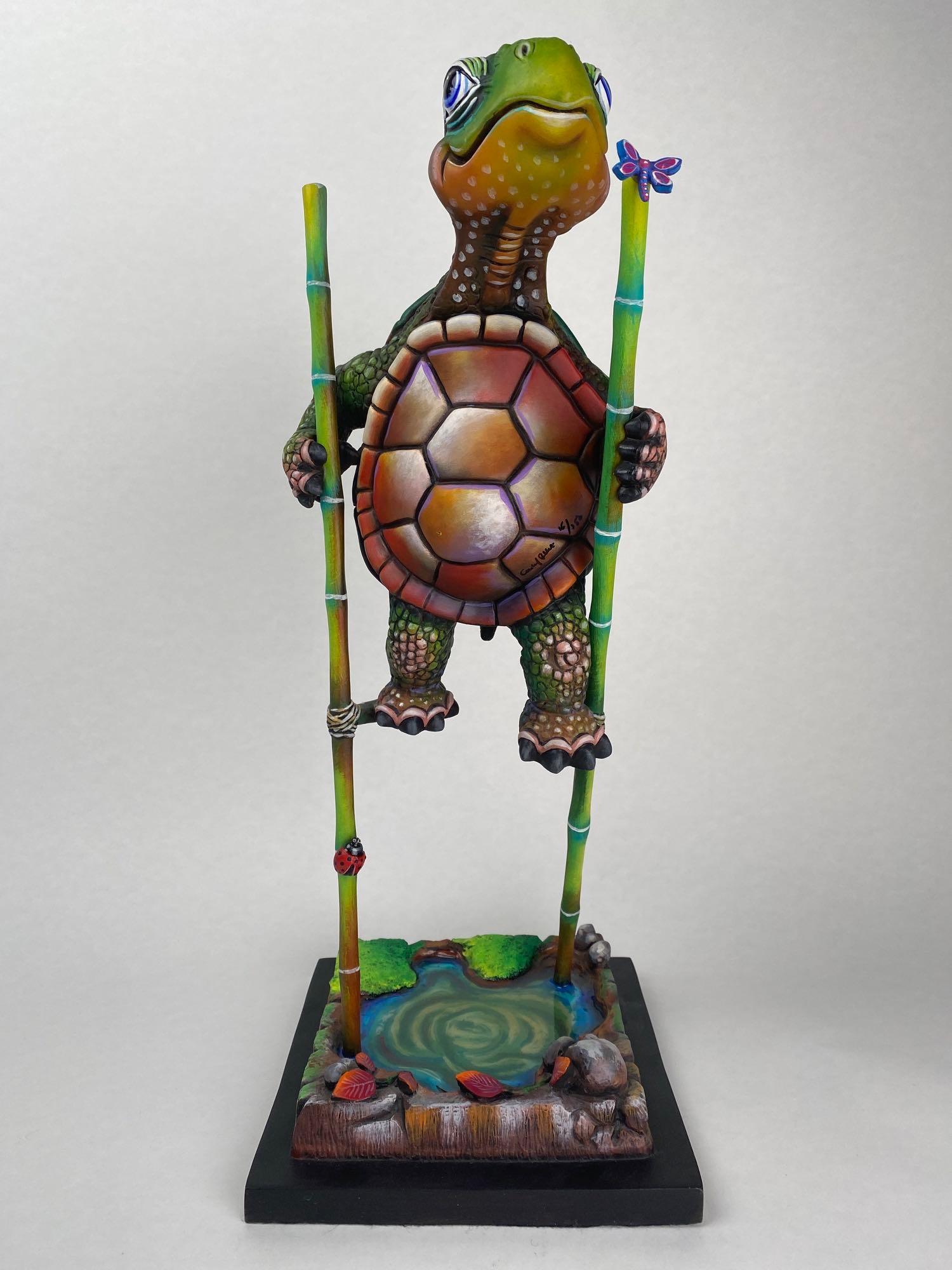 Carlos And Albert Turtle Ceramic Statue Auction