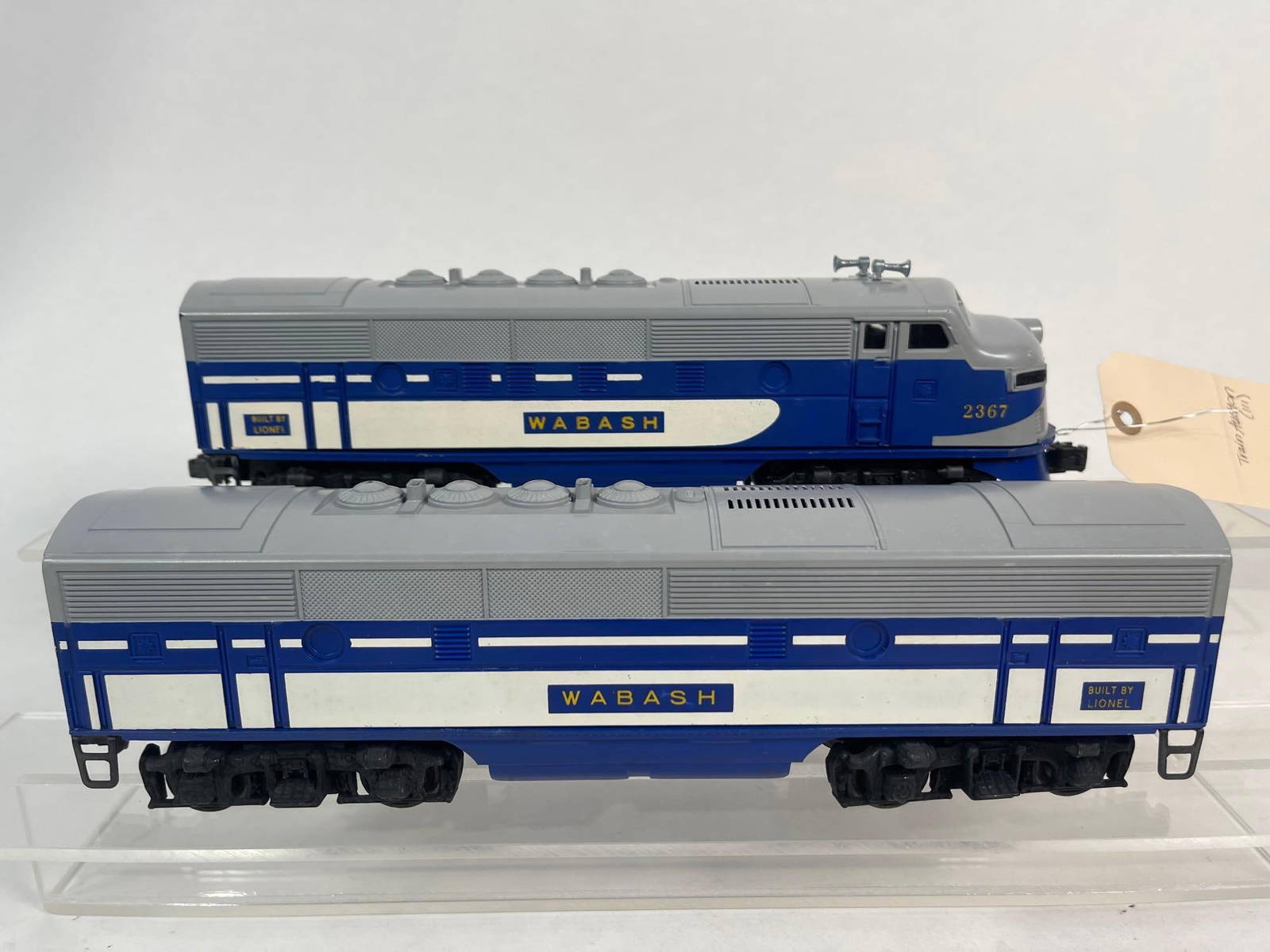 Lionel No. 2367 - Wabash F3 Ab Diesels Auction