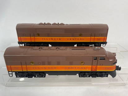Repro Lionel 2363 Illinois Central F3 Ab Units