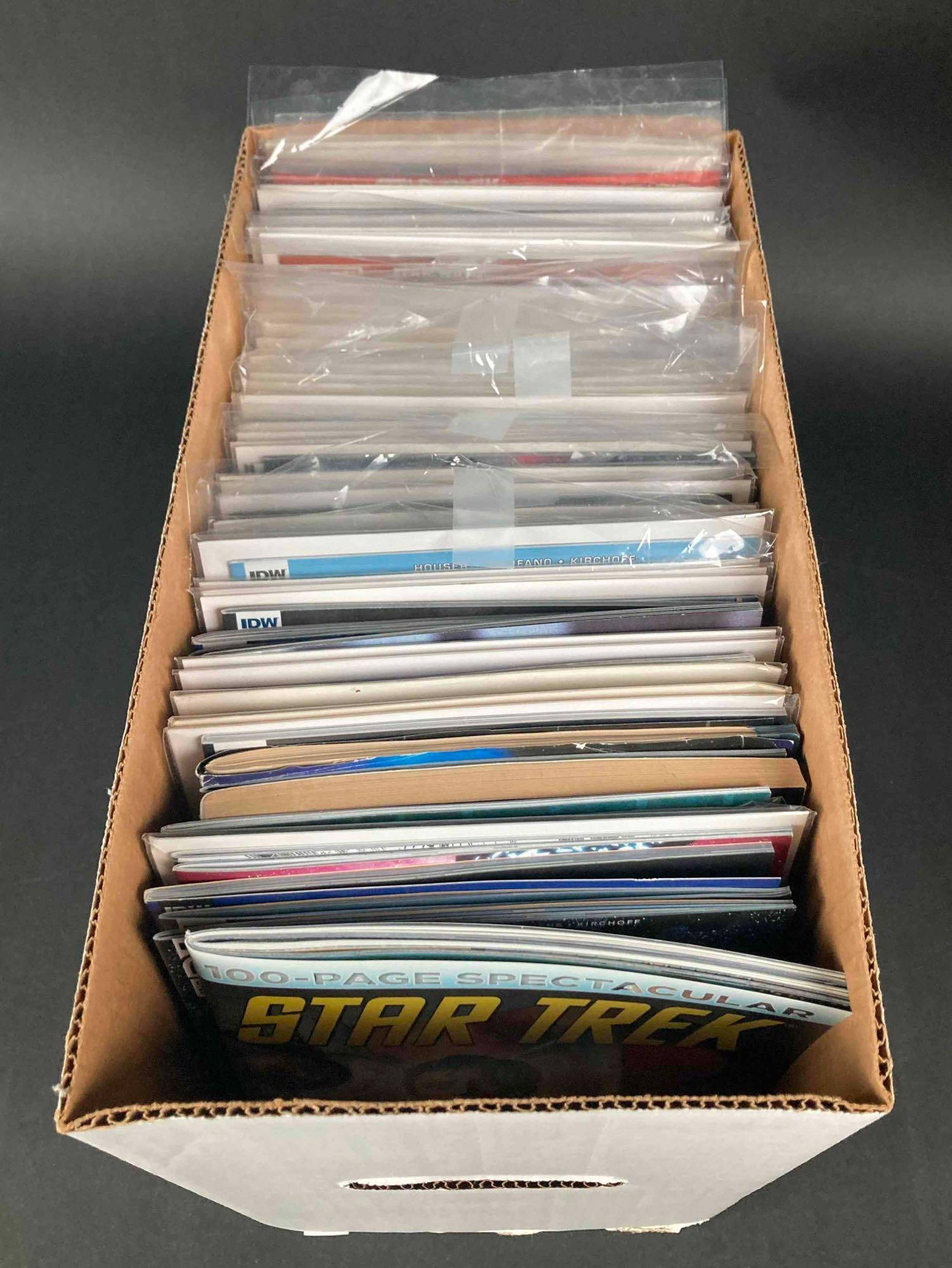 Long Comic Book Box (star Trek Deep Space 9, Next Generation, Way Point ...