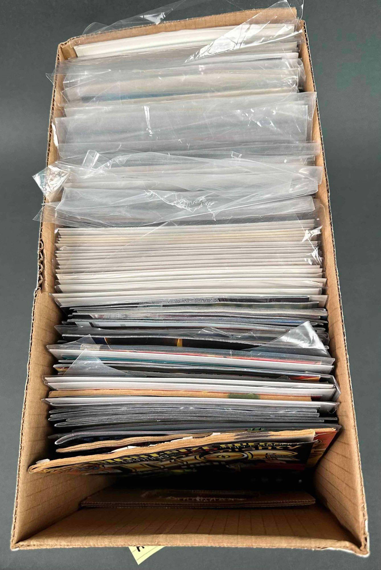 Long Comic Book Box (super-man, Avengers, Thor & More) Auction