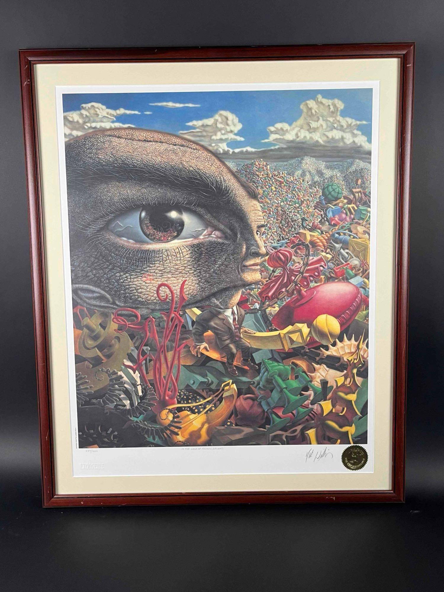 The Land Of Retinal Delights (robert Williams, American) Auction