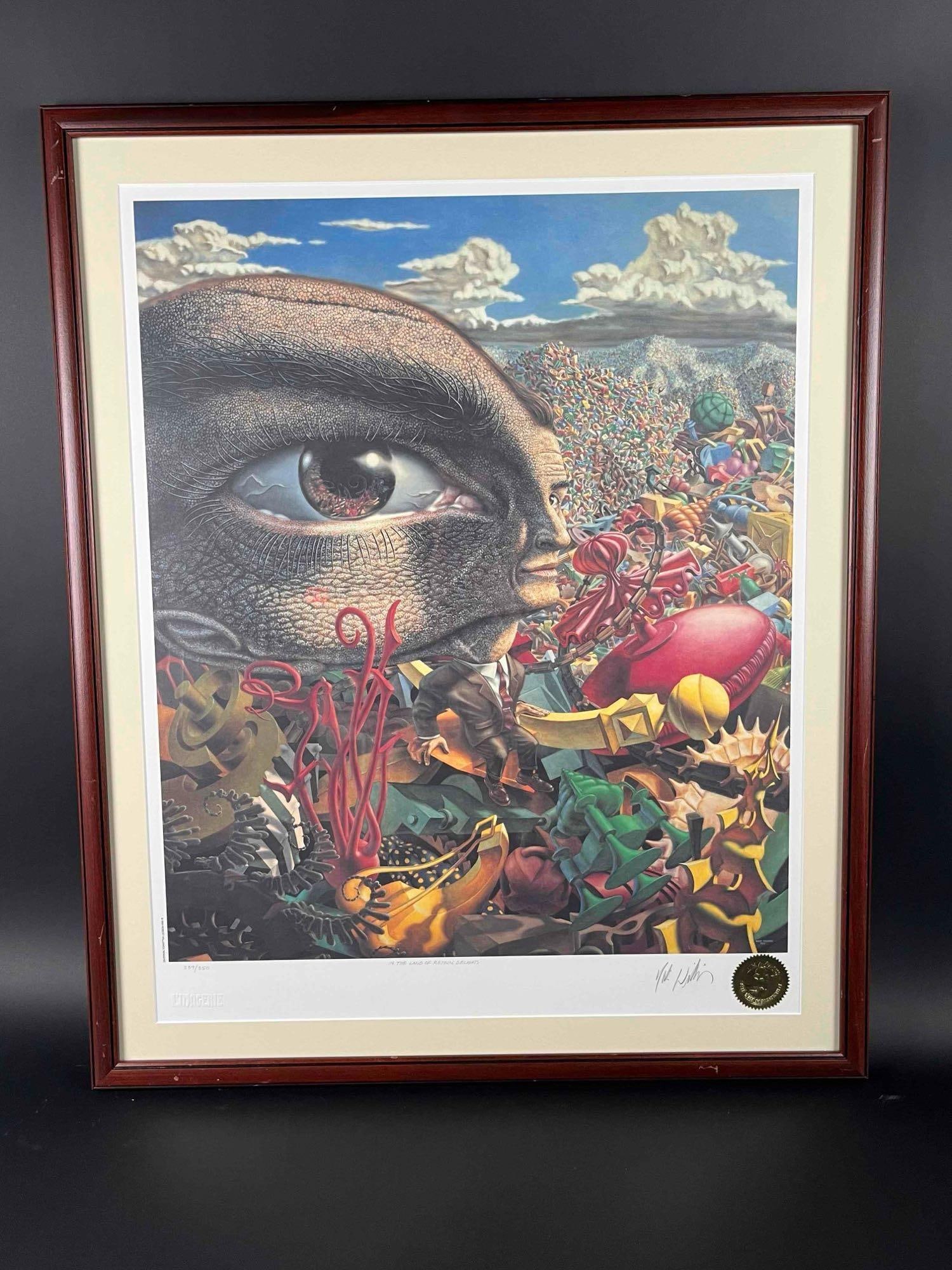 The Land Of Retinal Delights (robert Williams, American) Auction