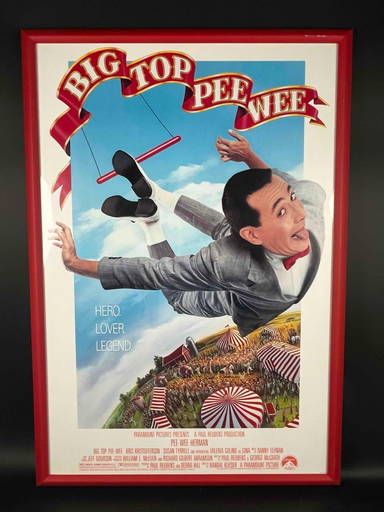 Pee Wee Herman Big Top Movie Poster