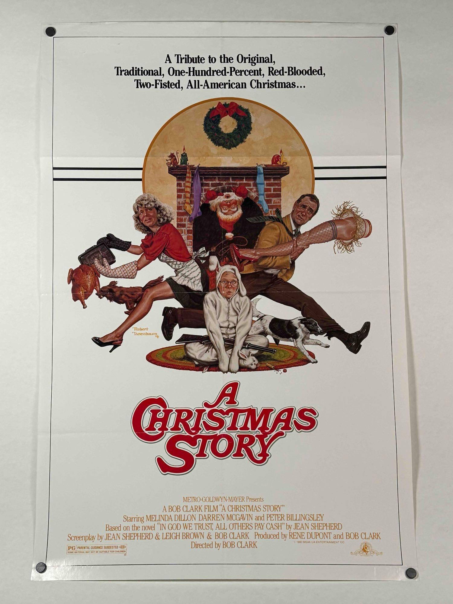 Vintage "a Christmas Story" Movie Poster (1983 ) Auction