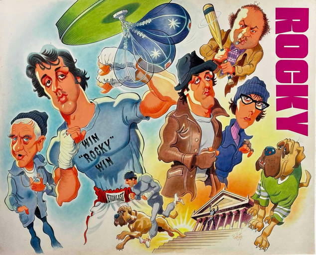 Original "rocky" Illustration (bob Bentovoja)