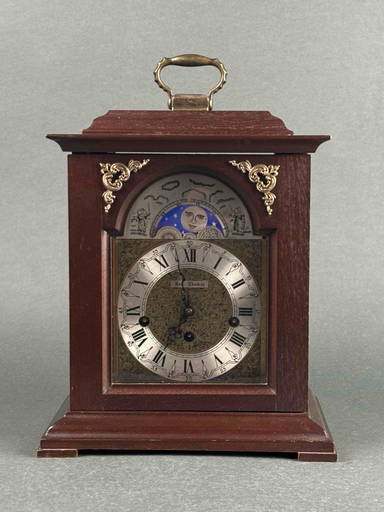 Seth Thomas Wharton Moon Dial Mantle Clock