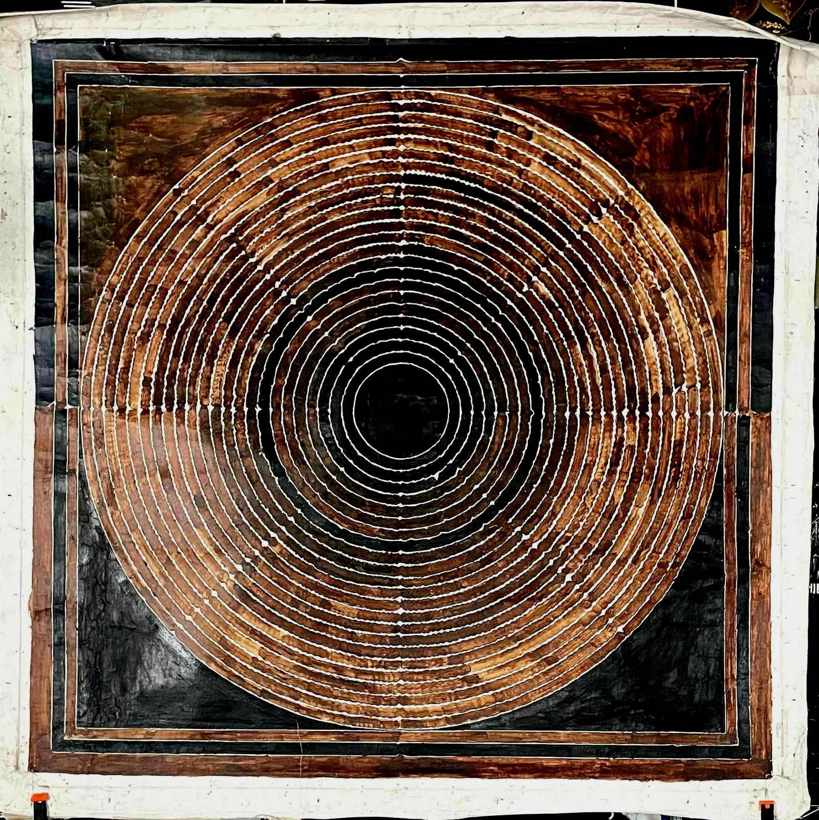 Sayed Haider Raza "bindu" Acrylic Painting 1989 (coa) Auction