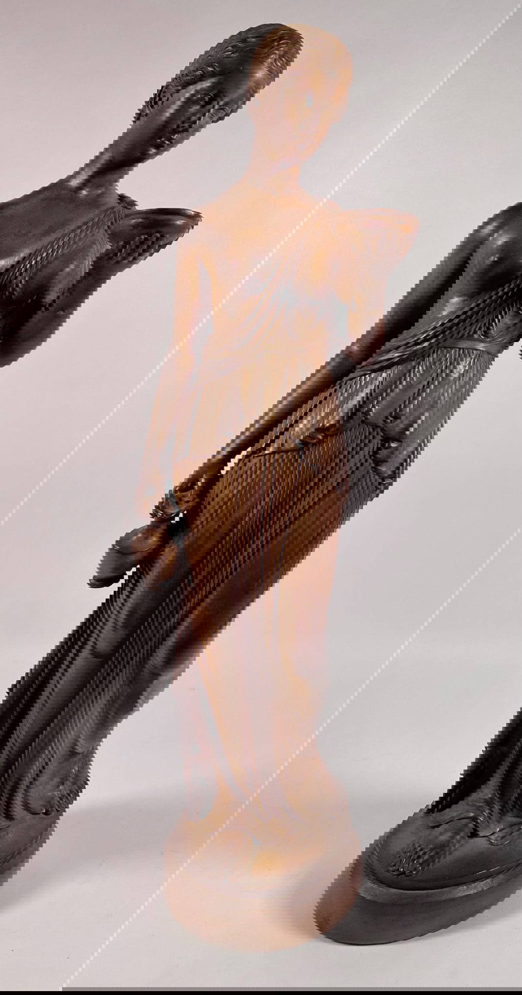 Basco Italian Reproduction Sculpture Of Hebe Auction