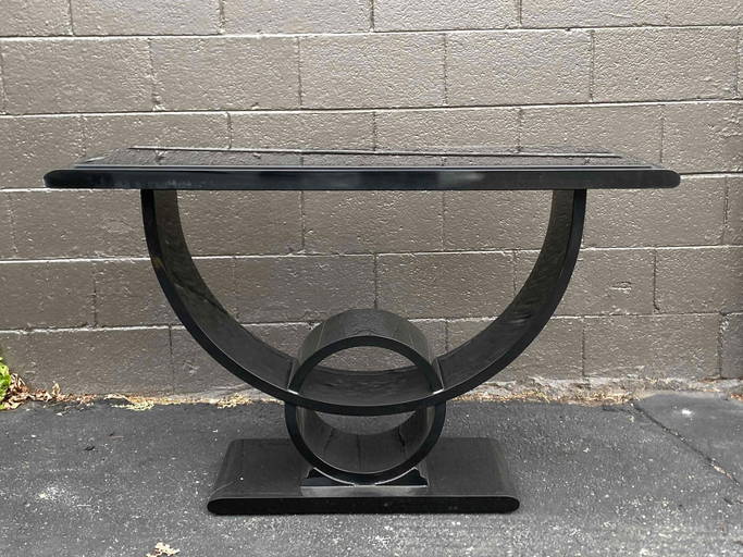 Jay Spectre Contemporary Mirror Console Table