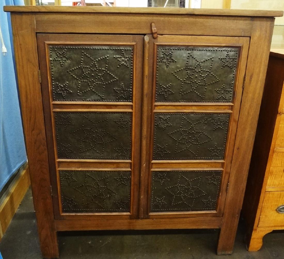 12 Panel Primitive American Pie Safe