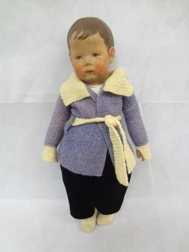 Early German Signed Kathe Kruse Boy Doll