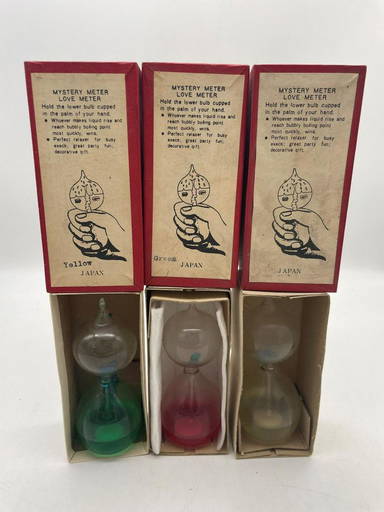 (3) Mystery Meter, Love Meters Made In Japan