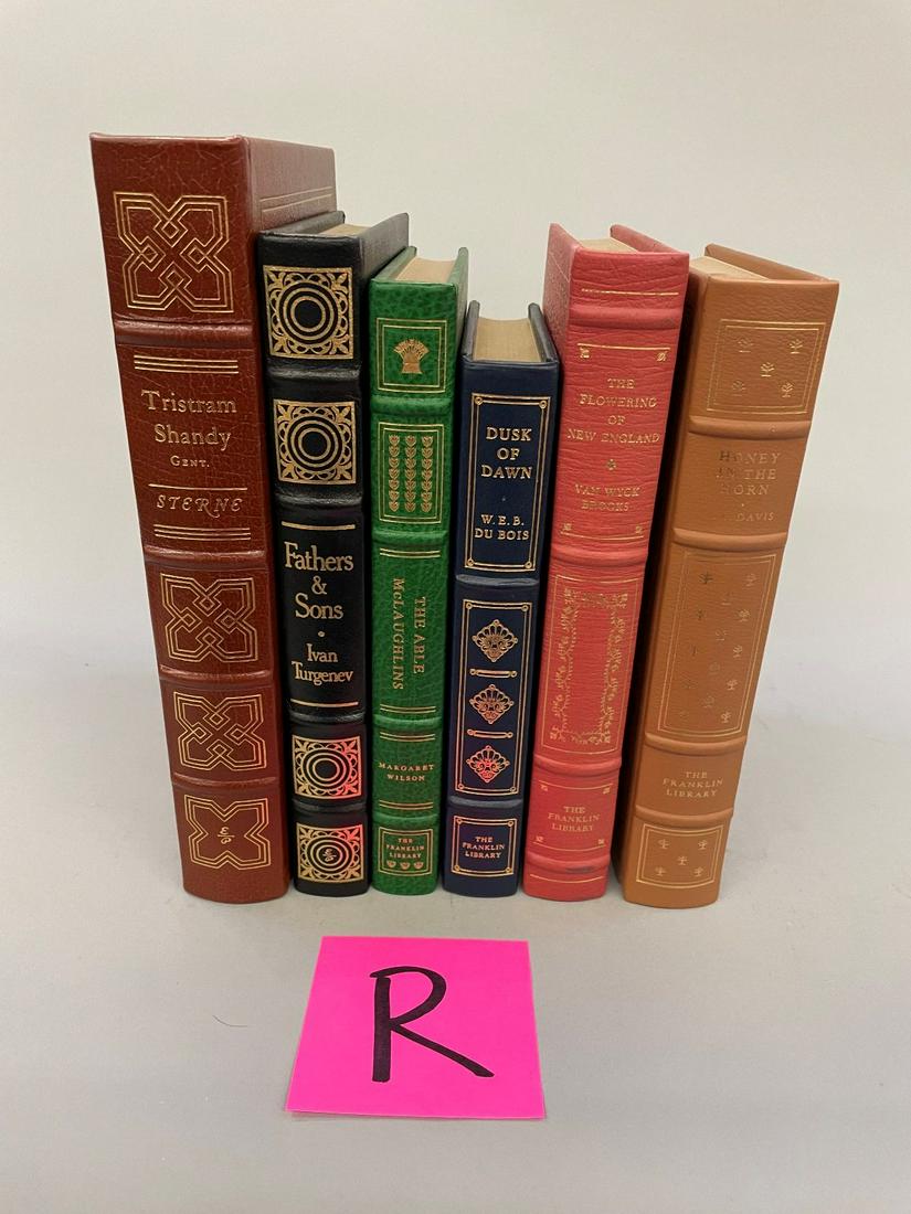 (6) Franklin Library, Easton Press Books: