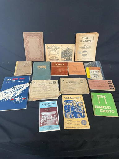 Group Of Military Pamphlets World War Ii Era