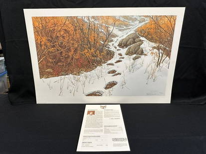 Bev Doolittle "doubled Back" Offset Lithograph