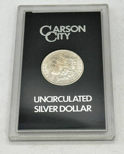 1882 Cc Carson City Uncirculated Morgan Silver Dollar