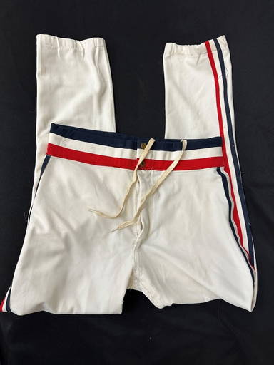Attributed To Eric Raich Game Used Pants 1976 Cleveland Indians