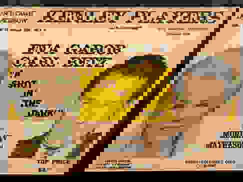 Kenley Players Play Poster "a Shot In The Dark" Eva Gabor And Carl Betz ...