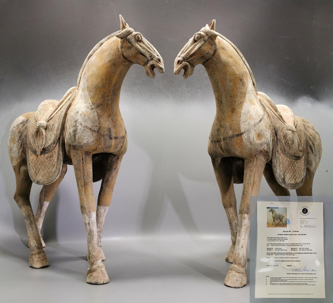 EXTRA LARGE PAIR OF CHINESE TANG DECORATED TERRACOTTA - Jul 06, 2019 ...