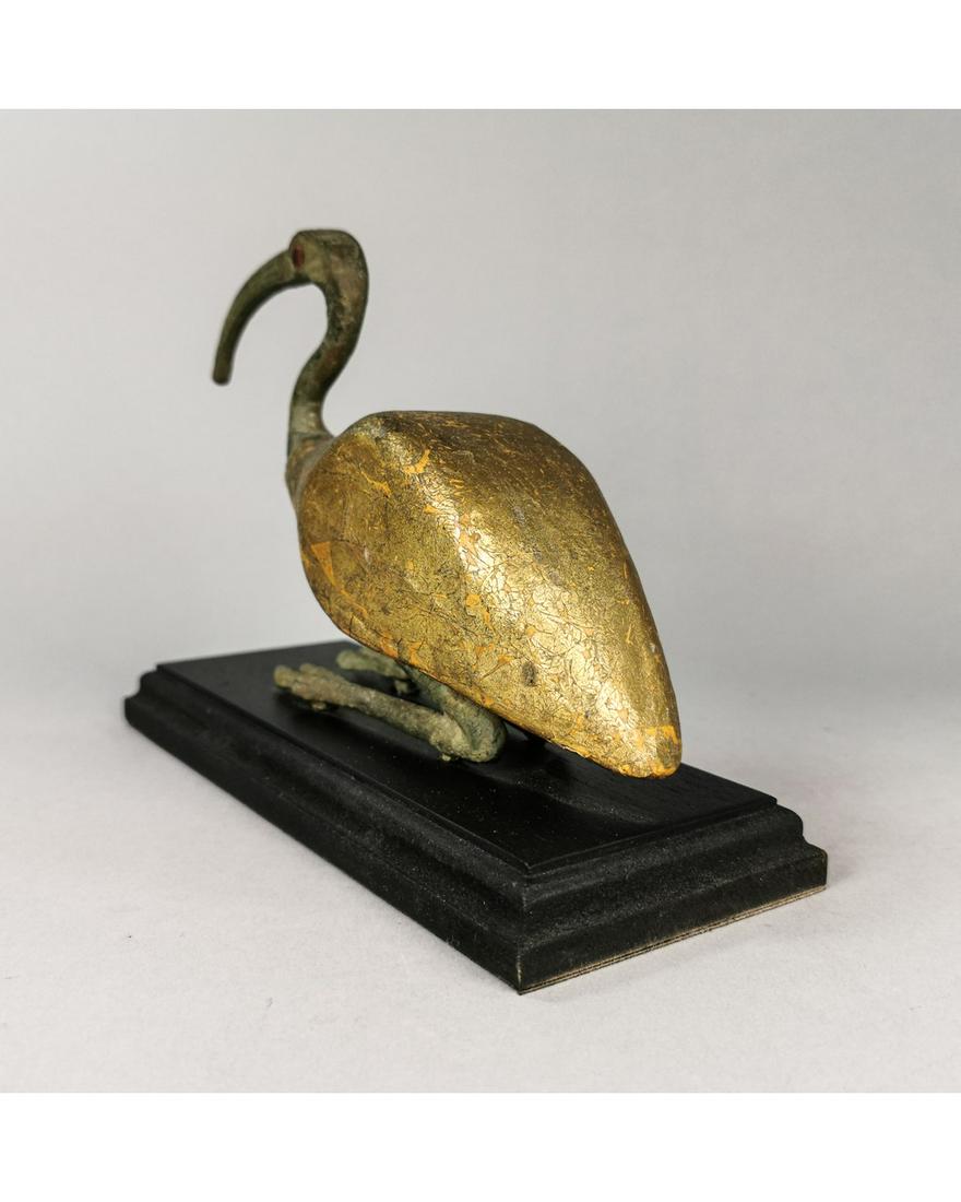 RARE EGYPTIAN GILDED BRONZE FIGURE OF IBIS - Nov 24, 2019 | Pax Romana ...