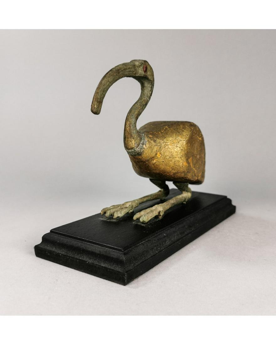 RARE EGYPTIAN GILDED BRONZE FIGURE OF IBIS - Nov 24, 2019 | Pax Romana ...