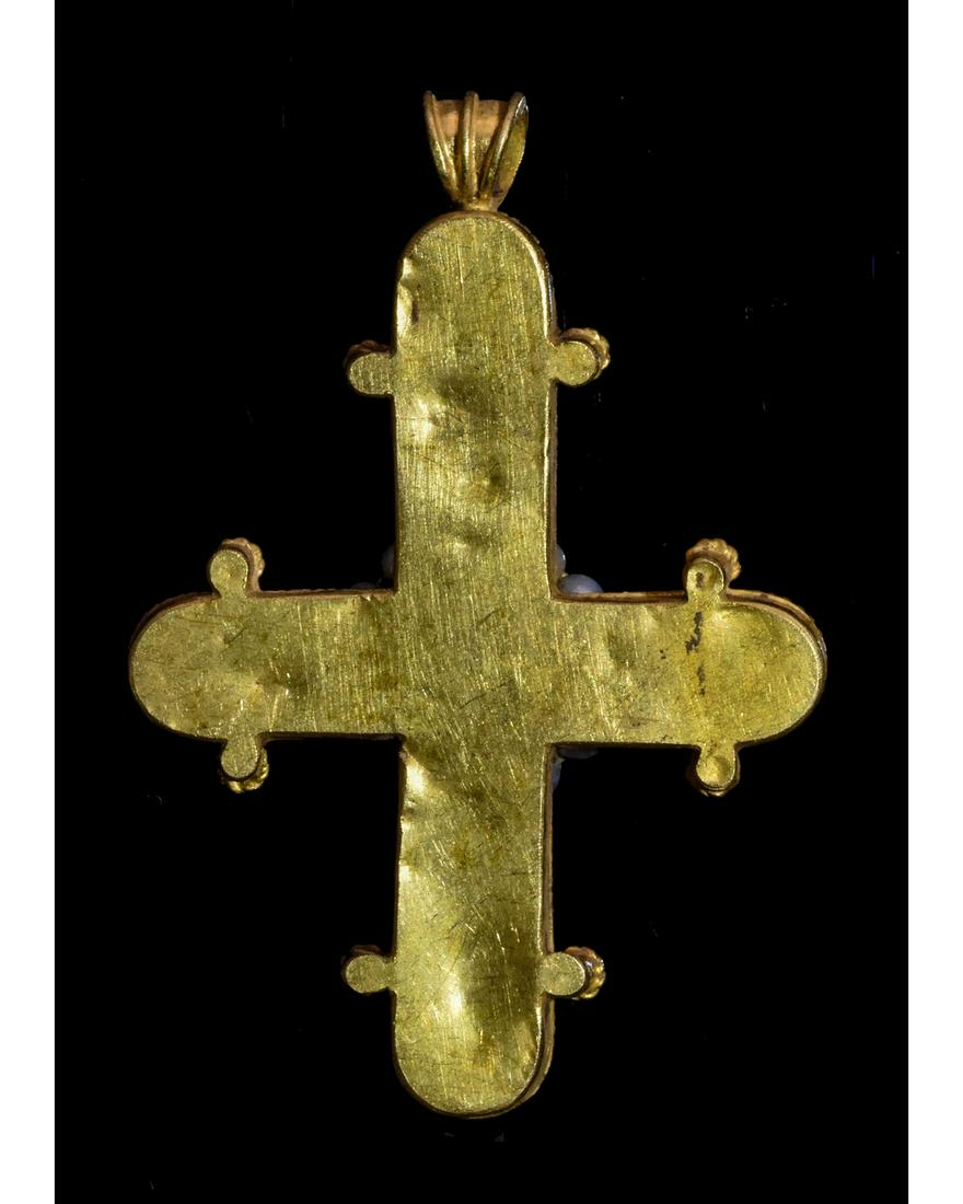 MEDIEVAL GOLD CROSS WITH GARNET AND PEARLS - Dec 15, 2019 | Pax Romana ...