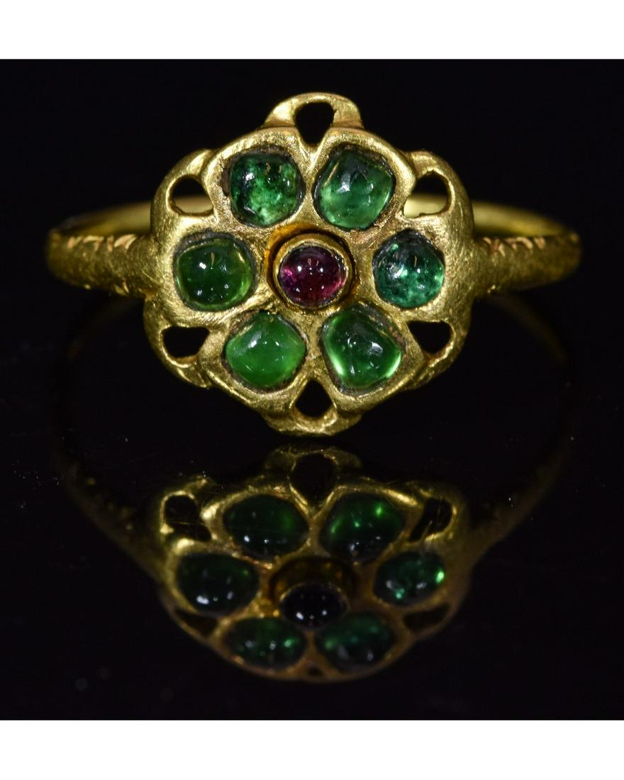 MEDIEVAL RING 14TH C WITH EMERALDS AND AMETHYST - Mar 29, 2020 | Pax ...