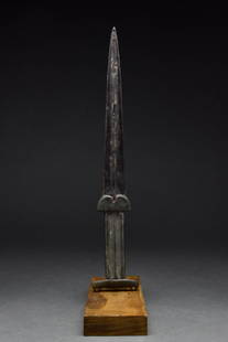Rare Scythian Iron And Bronze Dagger