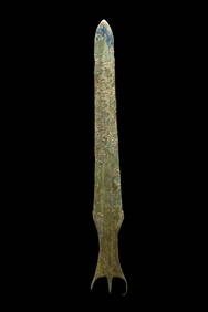 ANCIENT BRONZE SWORD WITH HANDLE ON STAND - Oct 04, 2020 | Apollo Art ...